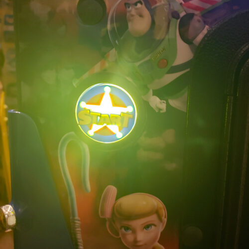 Toy Story 4 Start Button - Rocket City Pinball