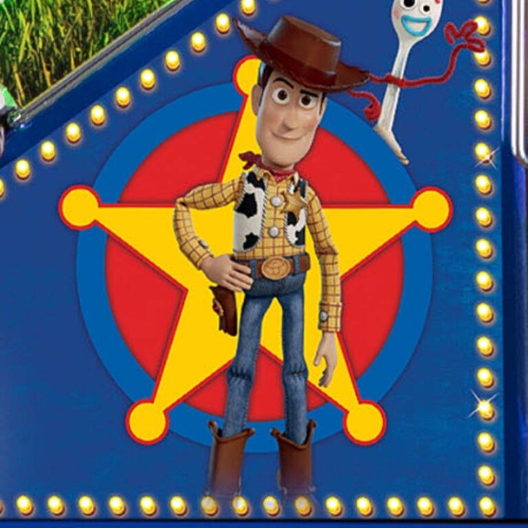 Toy Story 4 Start Button - Rocket City Pinball