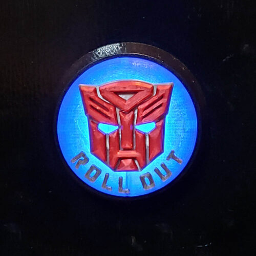 Transformers Start Button - Rocket City Pinball