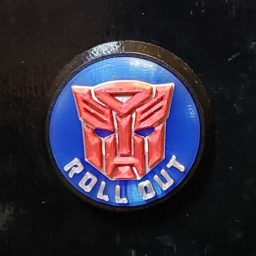 Transformers Start Button - Rocket City Pinball