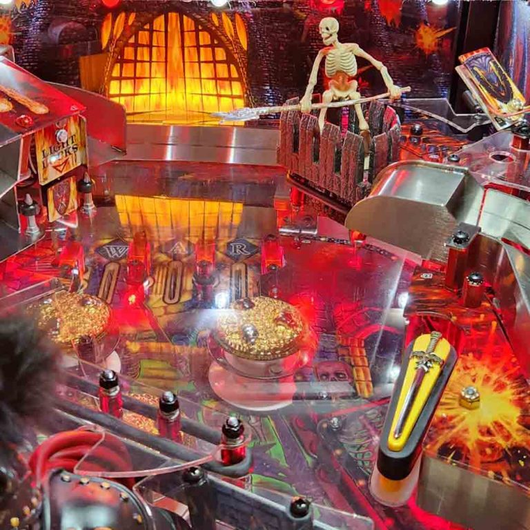 Castle Parapet with Skeleton Guard for BKSoR Prem/LE - Rocket City Pinball